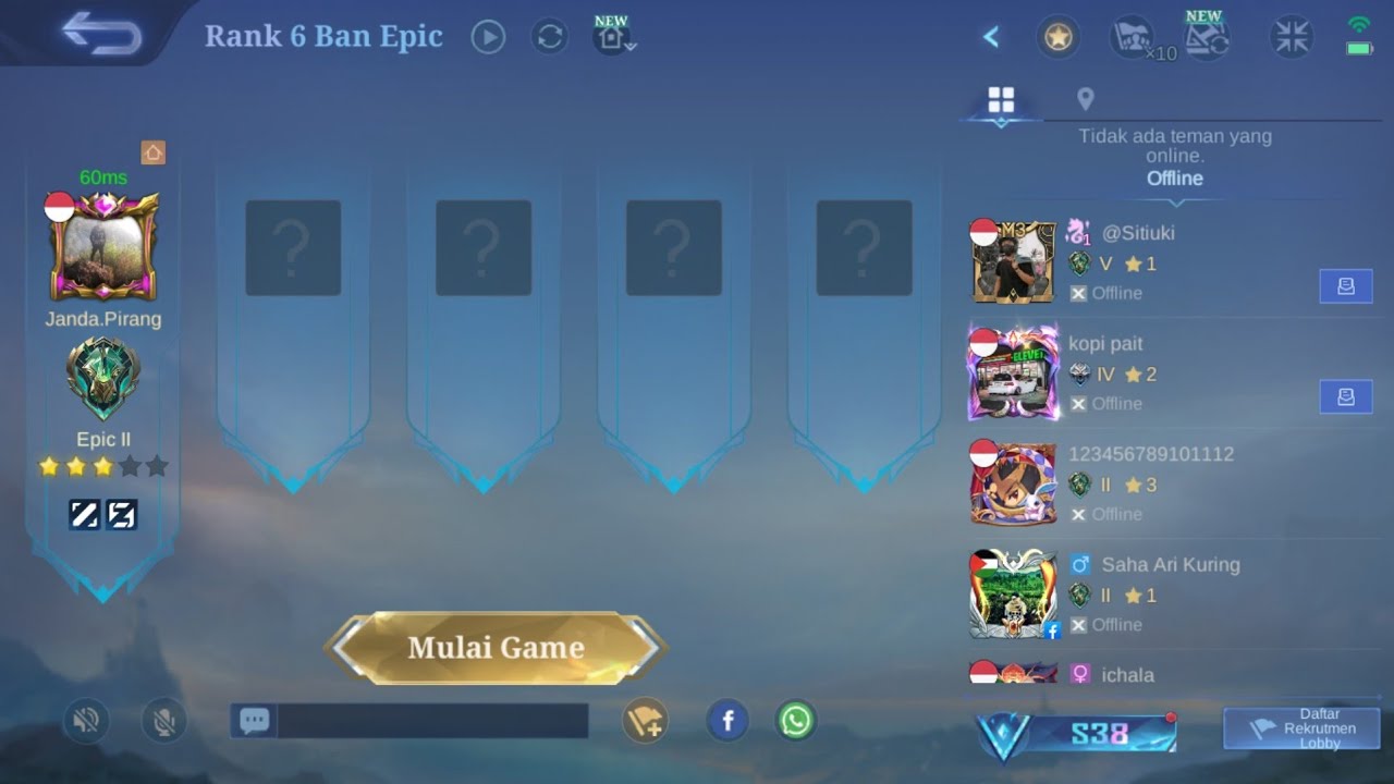 PUSH TERUS KALAH MENANG ITU URUSAN NANTI!!! MOBILE LEGEND - YouTube