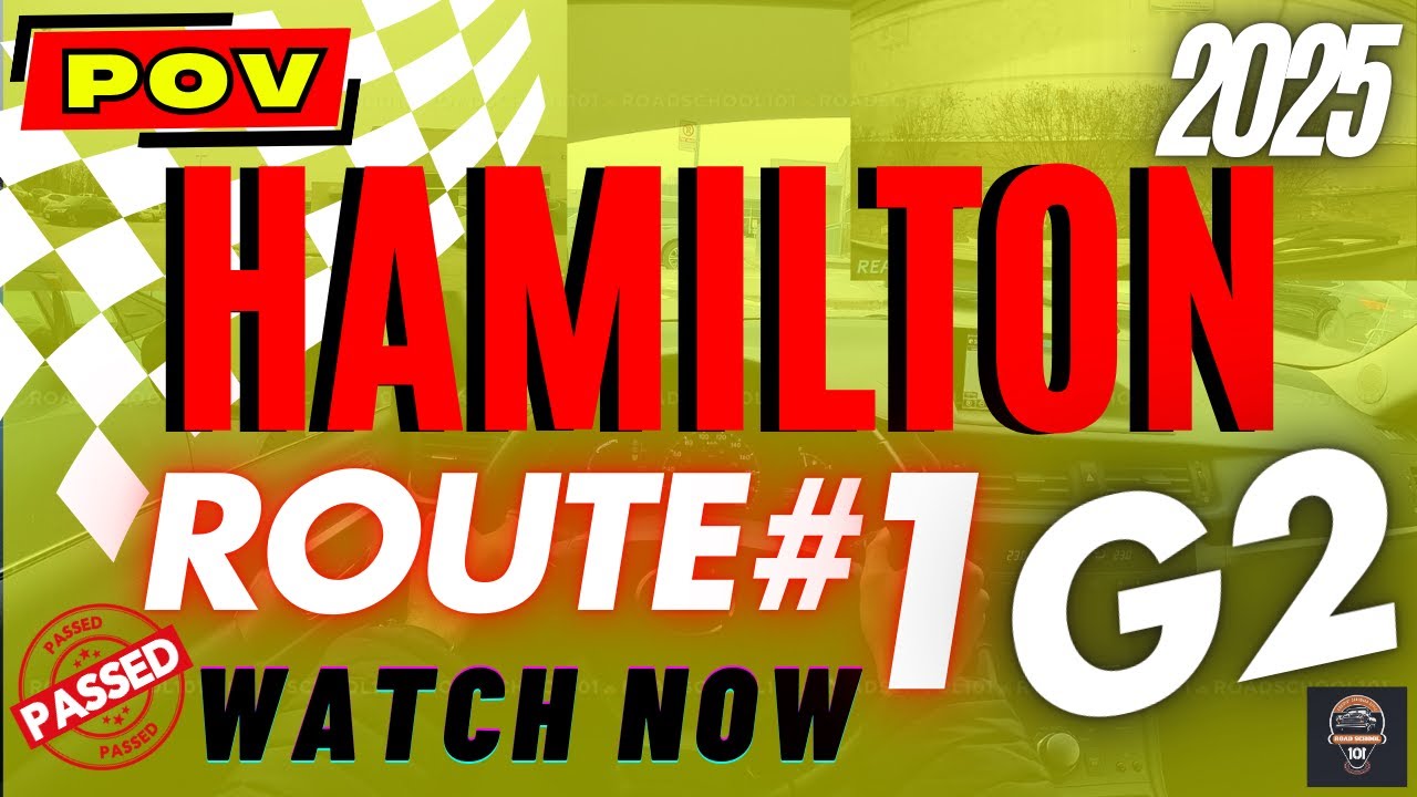 HAMILTON G2 Drive Test Route#1 - NEW 2025 - POV G2 Road Test - YouTube