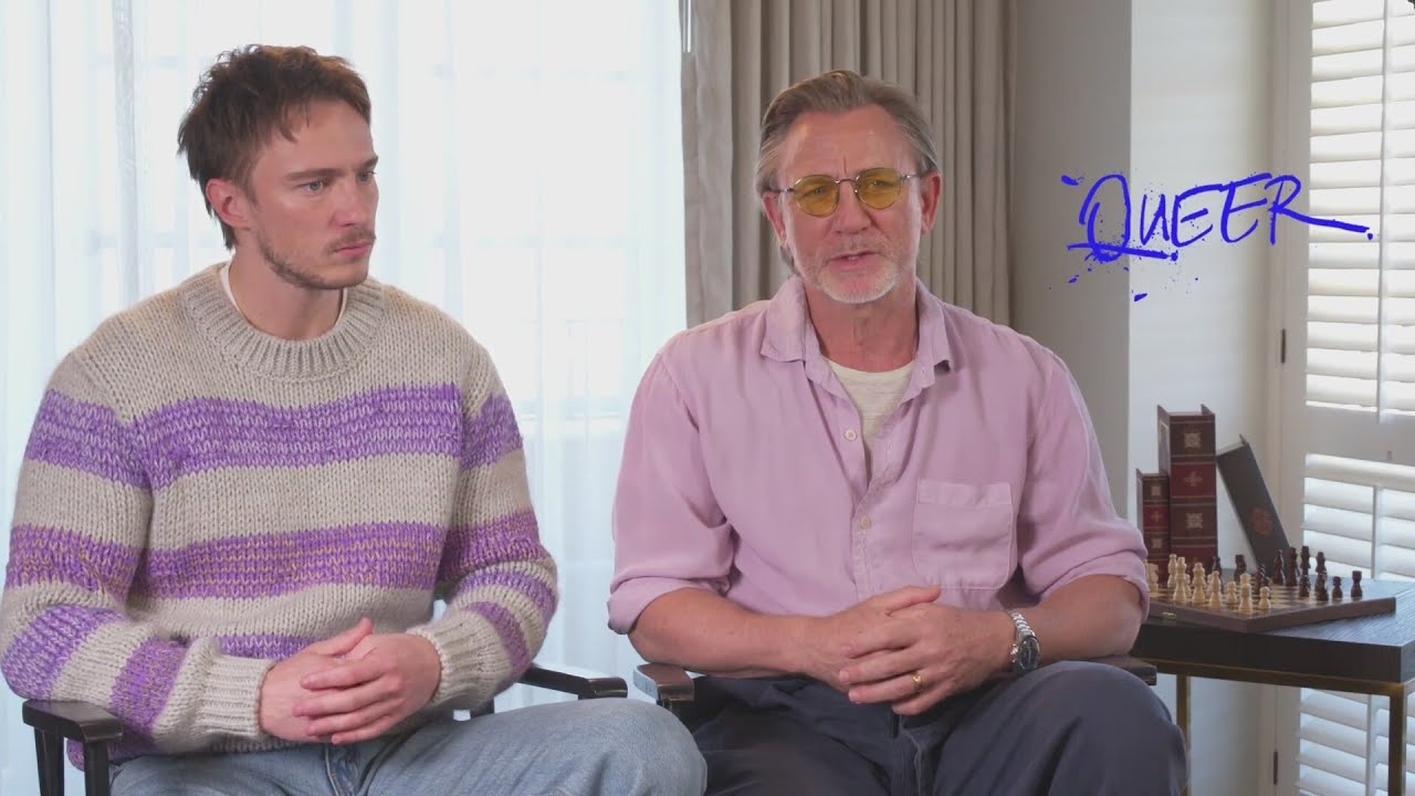 Dean's A-List Interview: Daniel Craig on new movie 'Queer' - YouTube