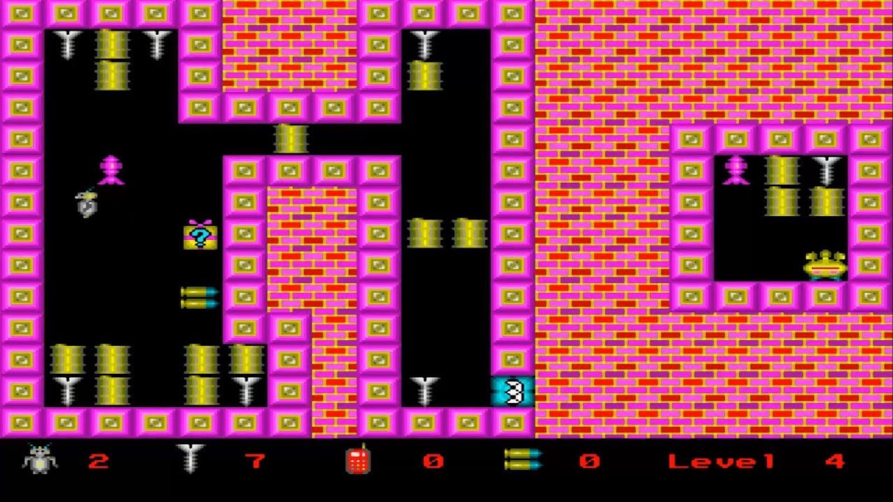 AMIGA AMIROBBO 1 ANOTHER AMI ROBBO Atari XLXE PORT Polish Artur ...