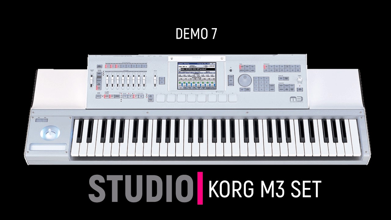 Korg M3 Demo07 - YouTube