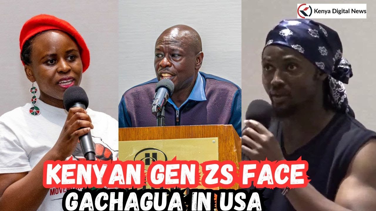 ZERO FEAR! Gen Zs in USA Face Gachagua with Tough Questions on His ...