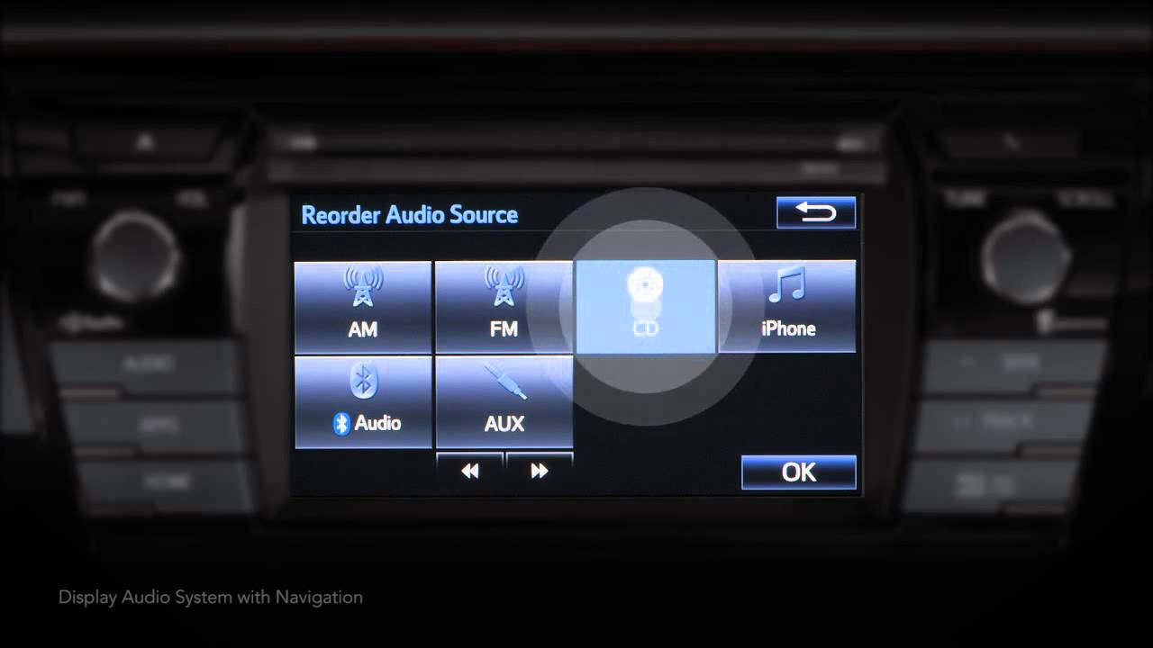 Display Audio Configuring your home screen - YouTube