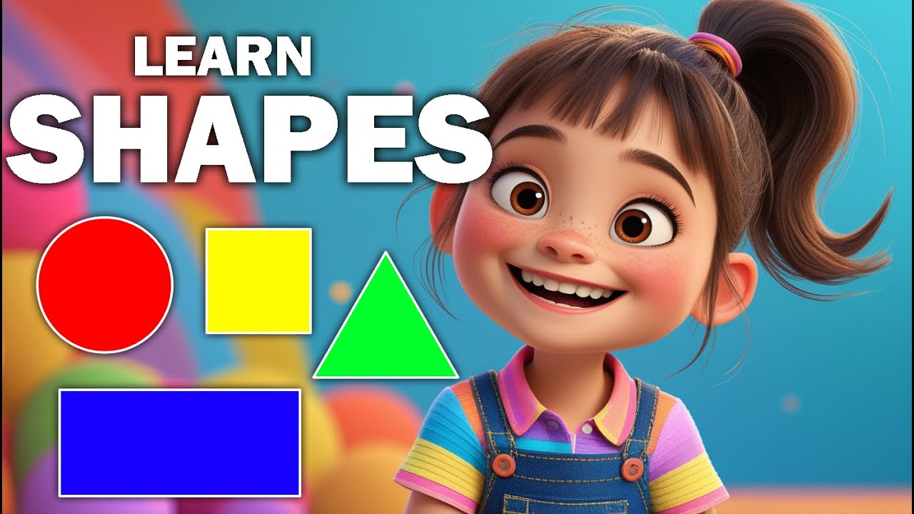 Shapes Song | Learn The Shapes For Kids | Shapes All Around - YouTube