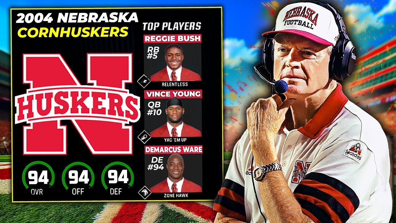 I Reset College Football To 2000 To SAVE Nebraska Football (NCAA 24 ...