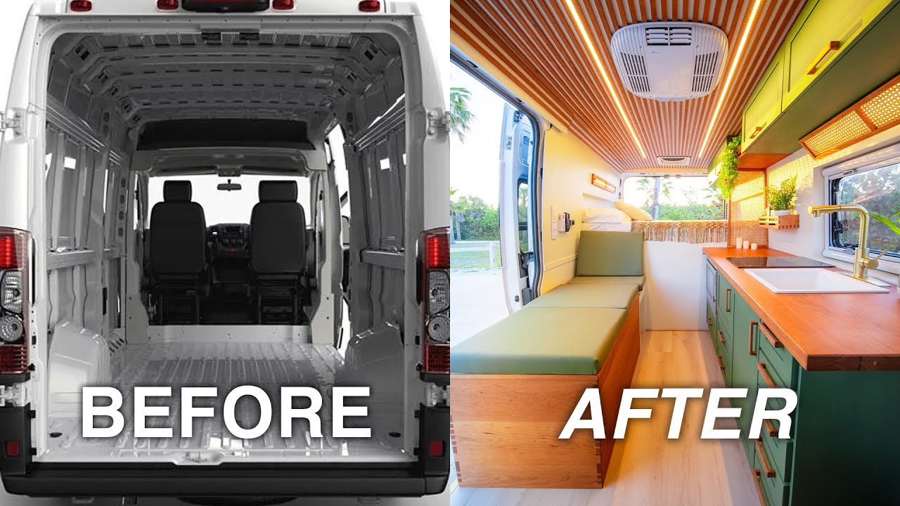 Full Van Build | A Stunning Camper Van In 238 Days - YouTube