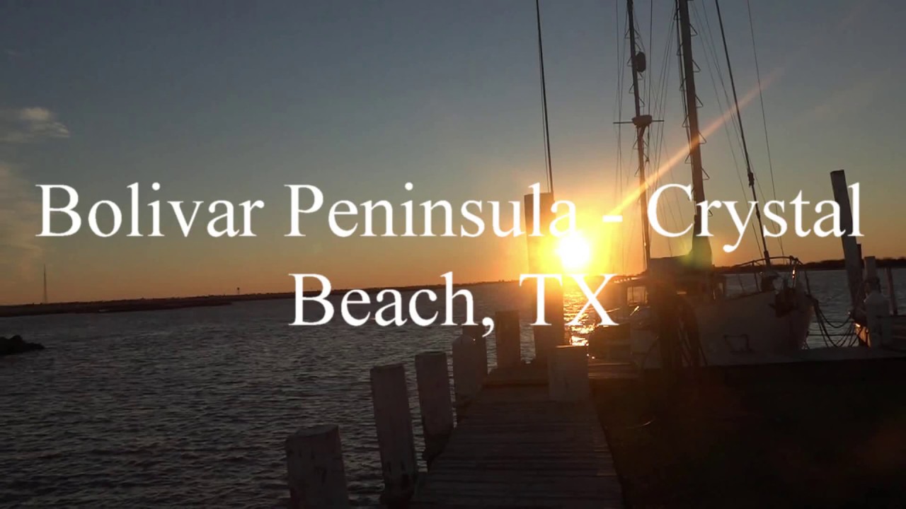 Bolivar Peninsula - Crystal Beach, TX - Tour and RV lifestyle - YouTube