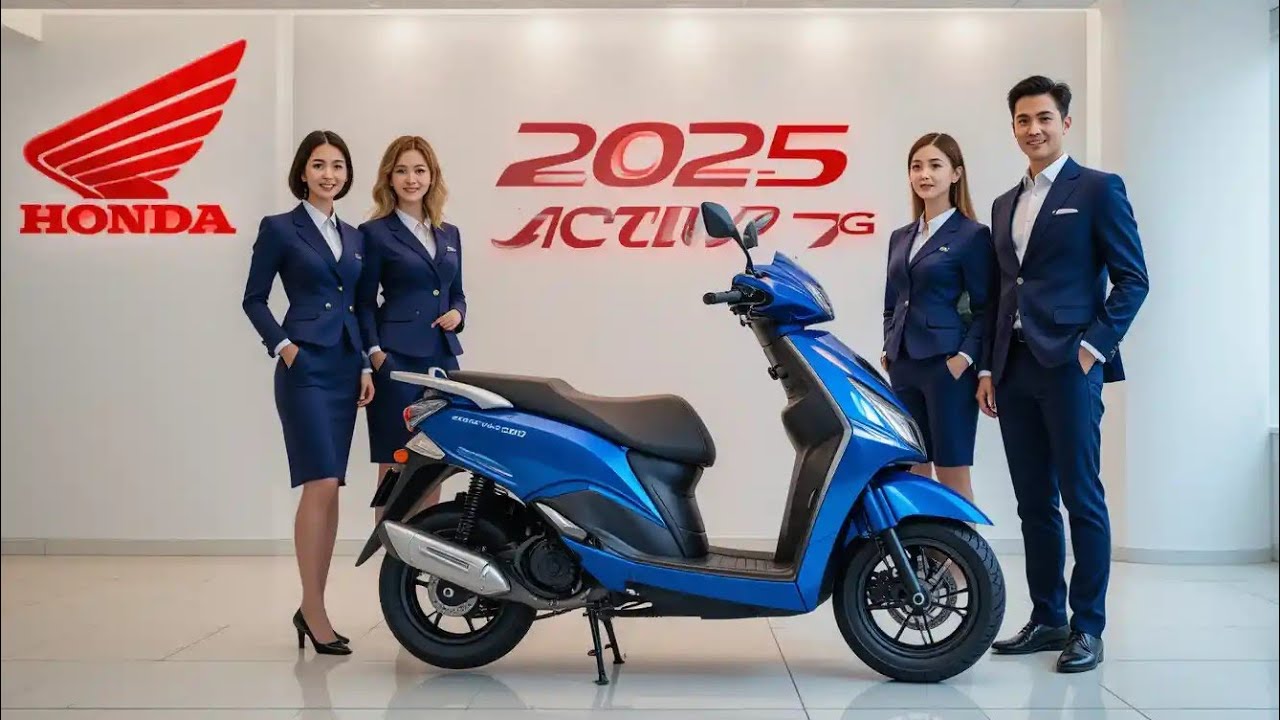 New 2025 Honda Activa 8G | First Look, Features, Price & Full Review ...