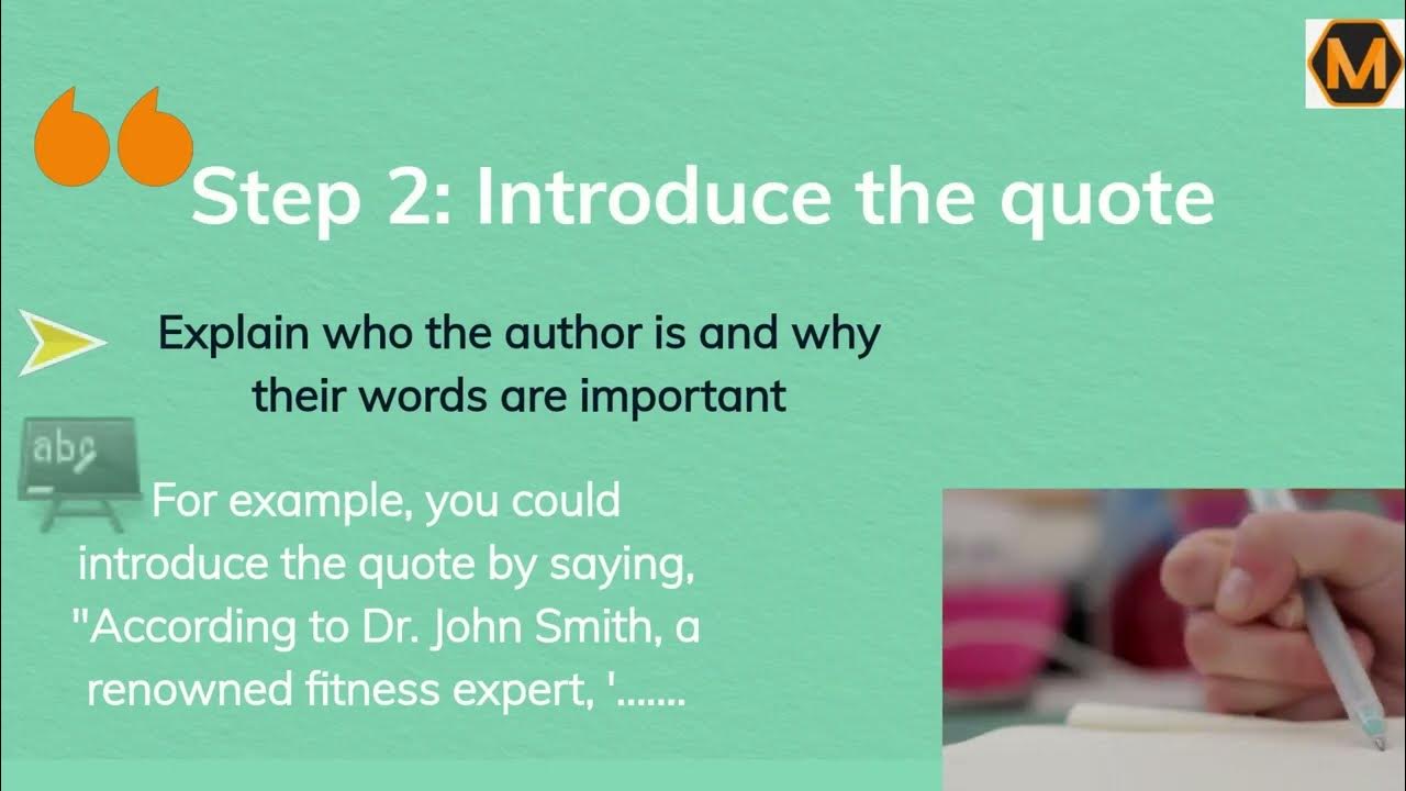 How to Quote in an Essay? | Essay Writer - YouTube