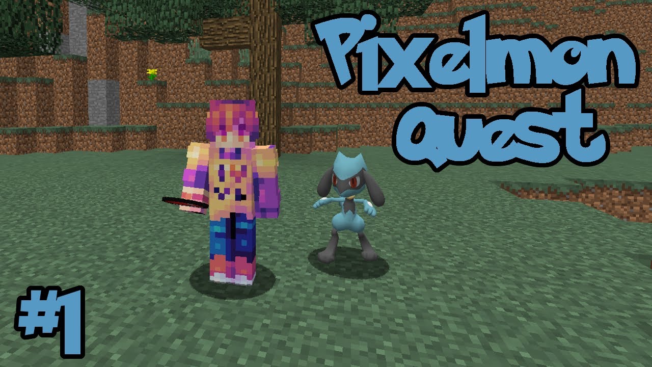 Riolu I Choose You || Pixelmon Quest #1 (MiraiGaming & Gingershadow ...