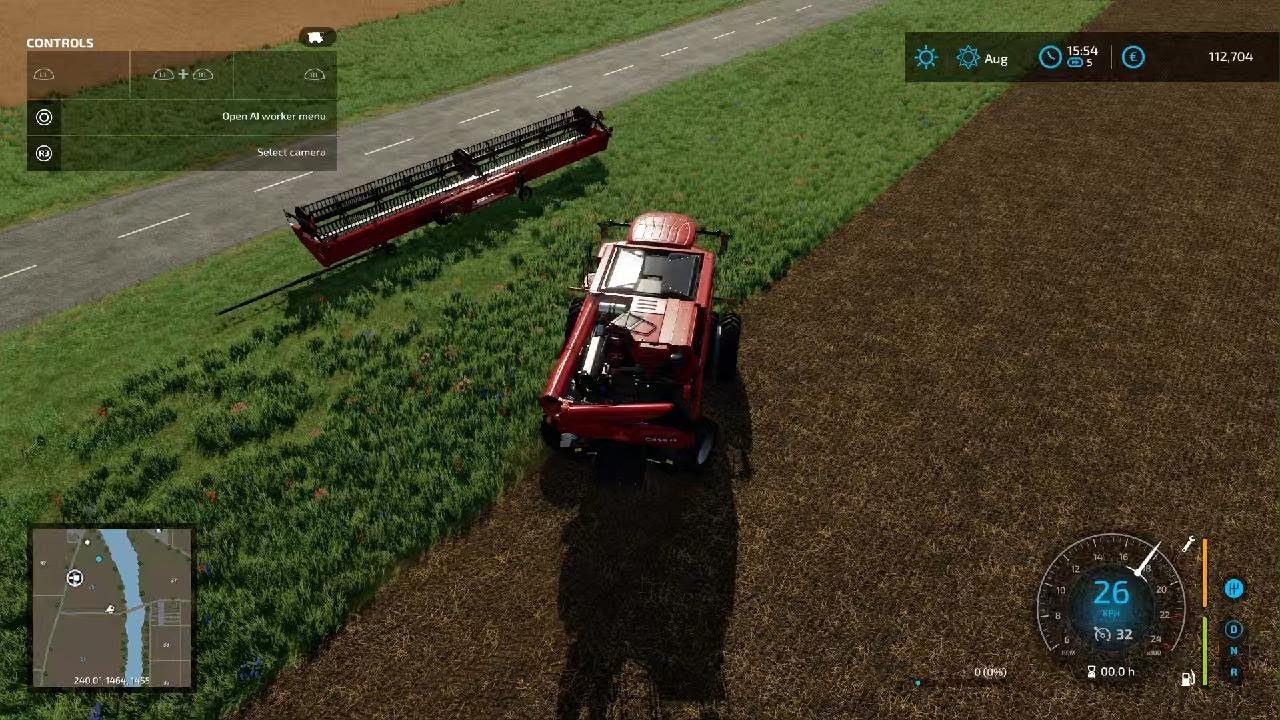 Farming Simulator 22 Bug - Flying Harvester - YouTube
