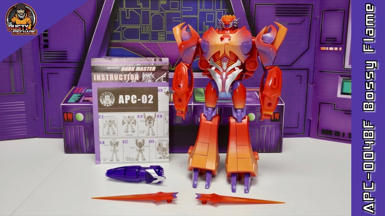 TMT0 - APC Toys APC-004BF Bossy Flame (Galvatron / Rampage) Unboxing ...