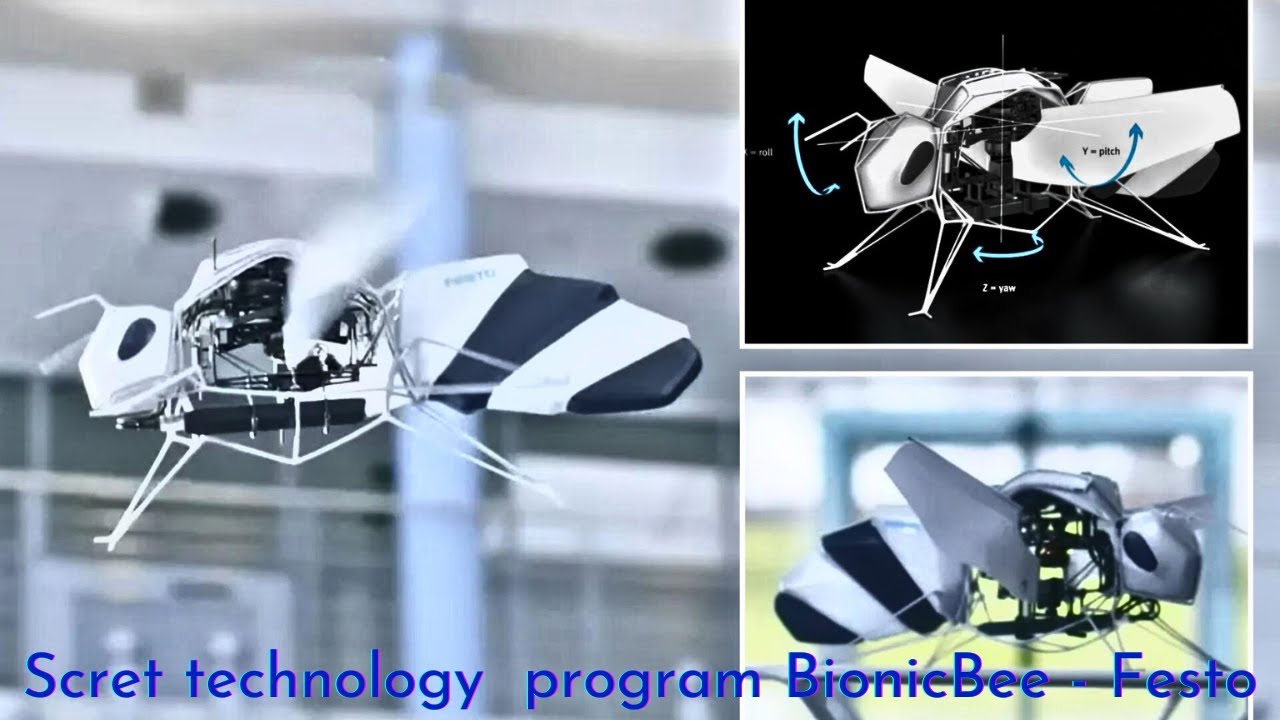 Revolutionary BionicBee: Festo’s Smallest Flying Creation Unveiled! - YouTube