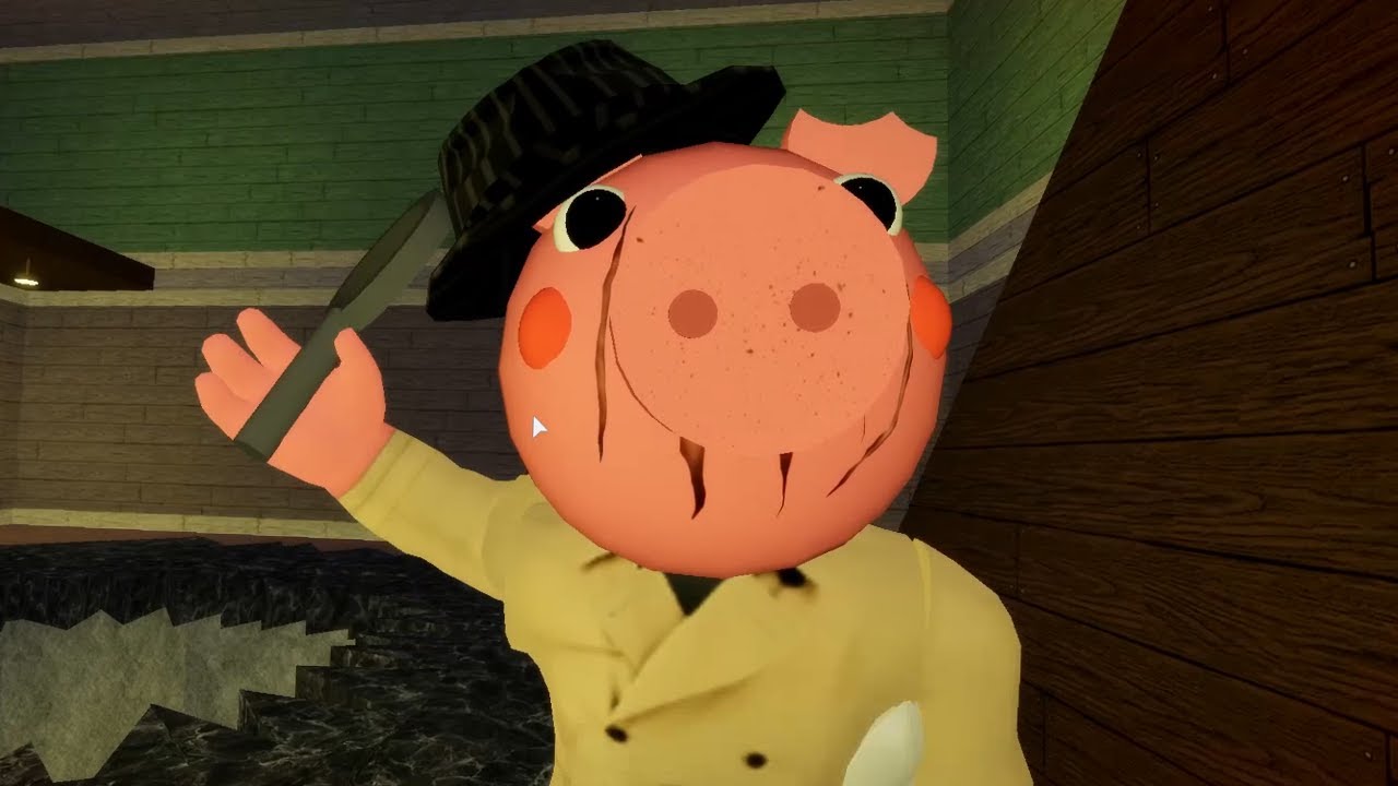 ROBLOX PIGGY NON INFECTED DETECTIVE PIGGY JUMPSCARE - Roblox Piggy ...