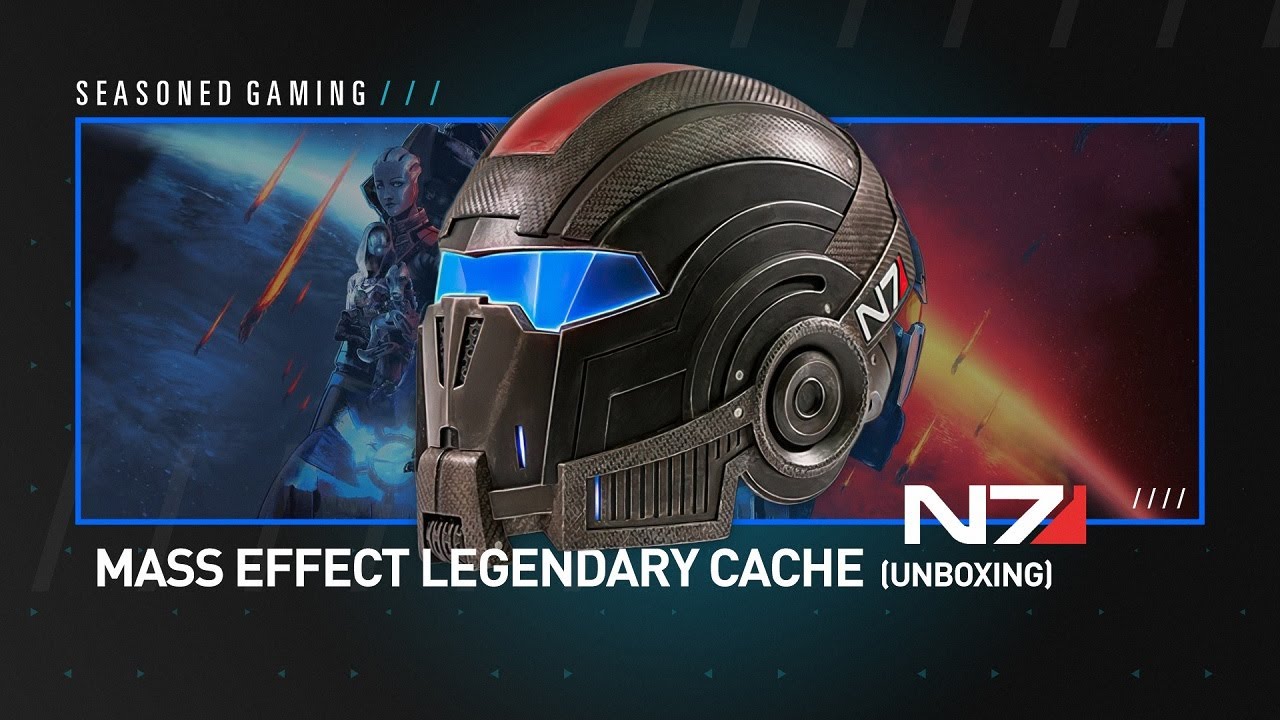 Unboxing : Mass Effect Legendary Cache - YouTube