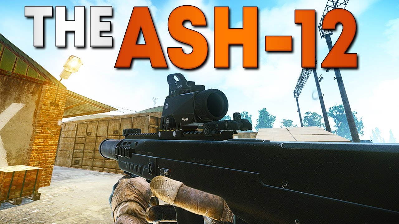 The ASh-12 is Amazeballs | Escape From Tarkov - YouTube