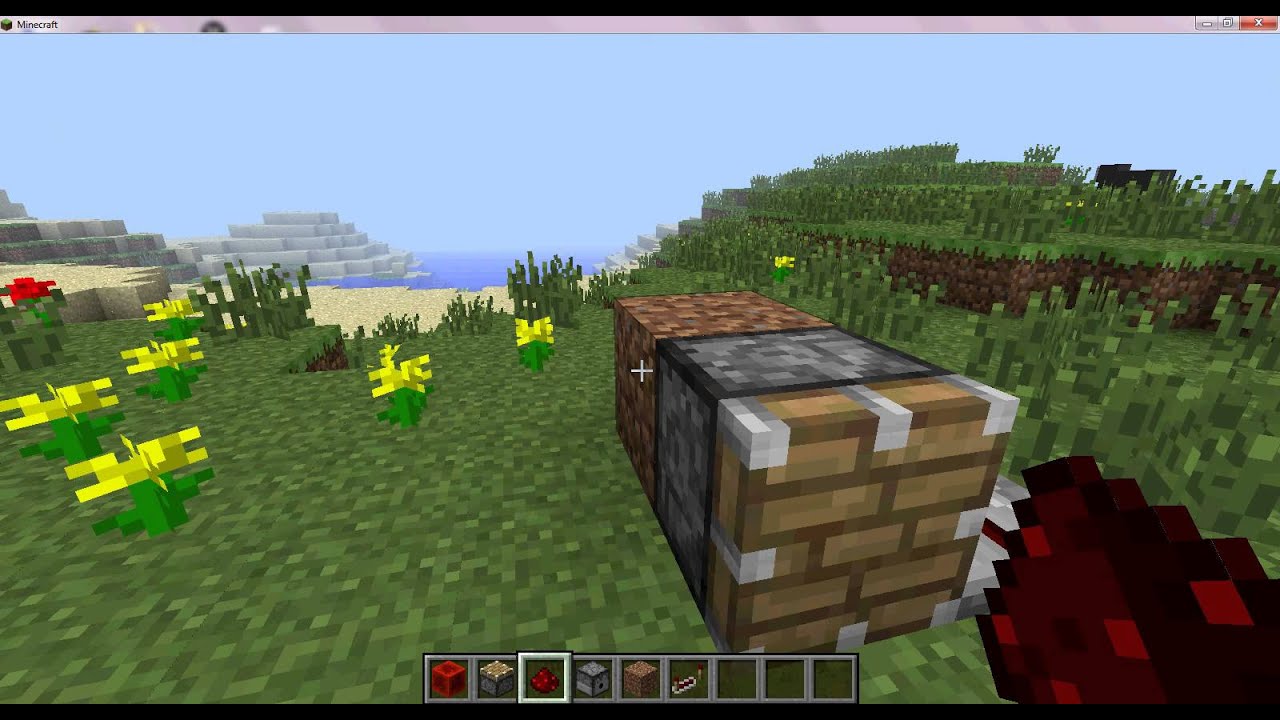 1.5 Minecraft: How to Make a Super Fast Redstone Signal Giver - YouTube