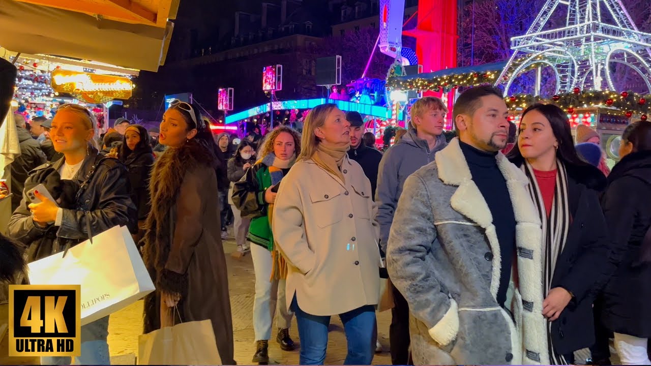 Christmas Market in Tuileries Garden Paris 2022 - YouTube