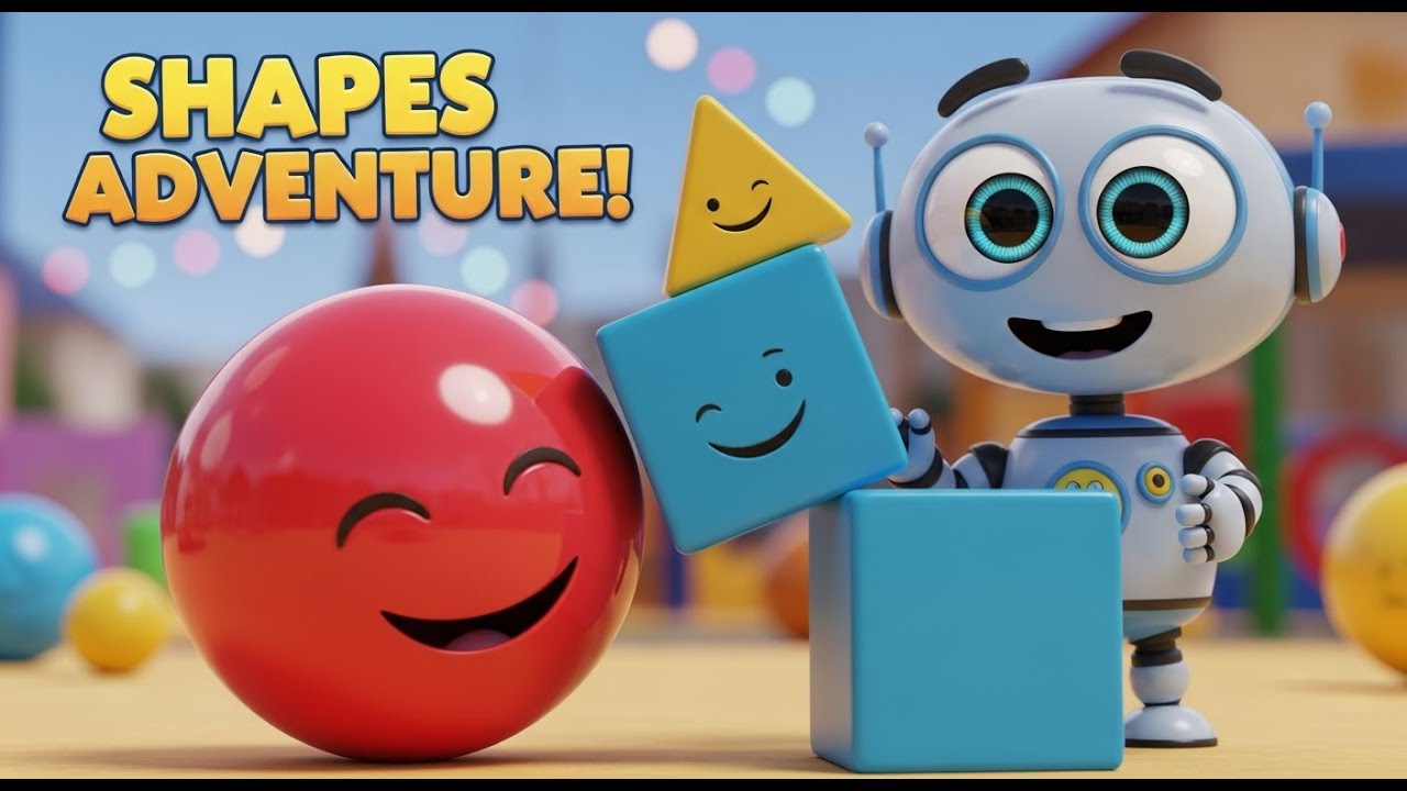 The Shapes Song, Nursery Rhymes, Kids Songs, Learn Shapes - YouTube