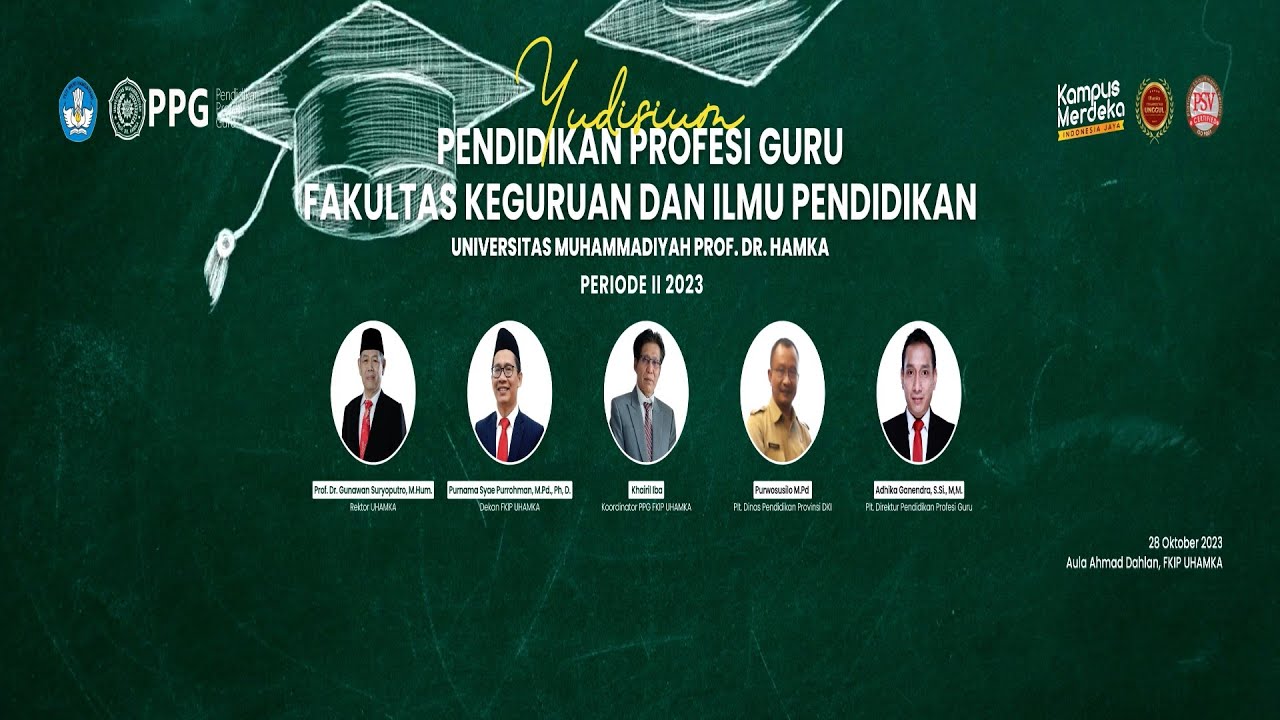 Yudisium PPG FKIP UHAMKA - PERIODE 2 2023 - YouTube