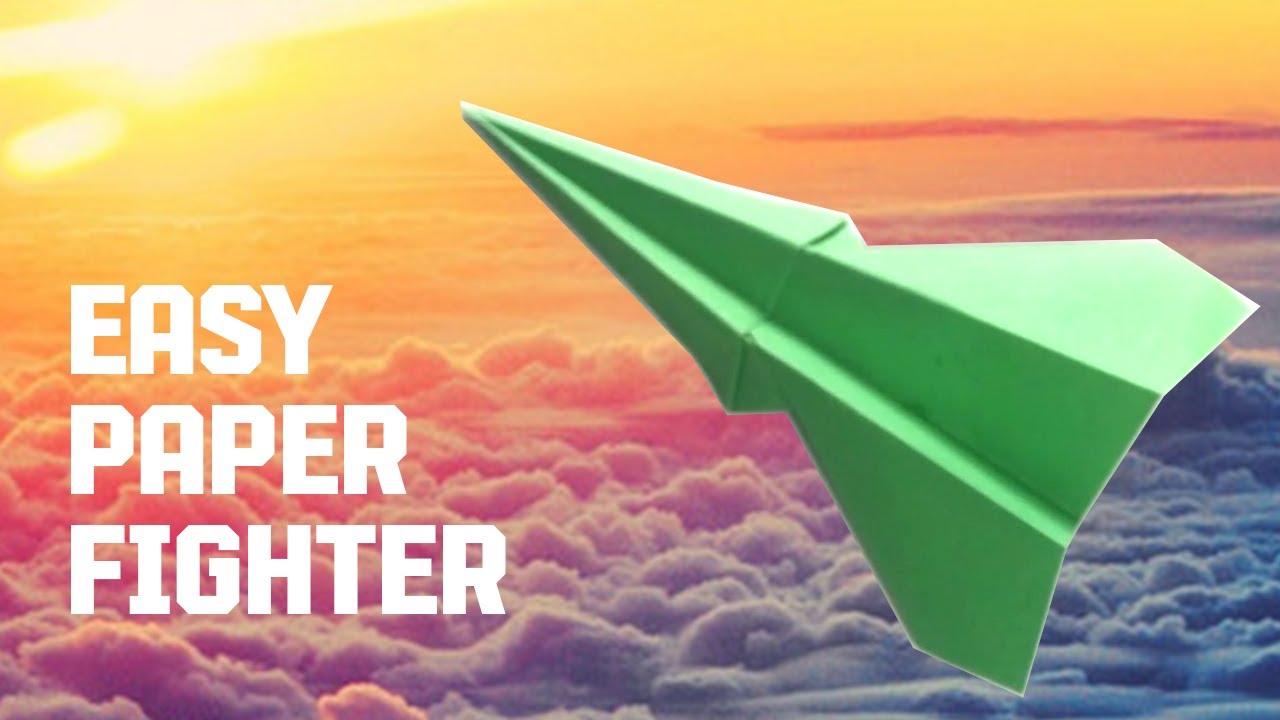 How to Fold a Paper Fighter Jet: Step-by-Step DIY Origami Tutorial for ...
