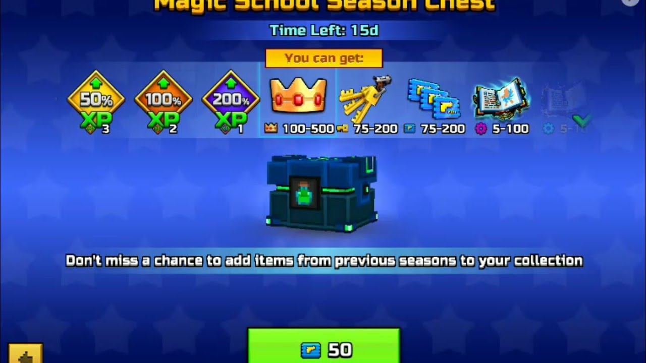 Magic school season chest review | pg3d - YouTube
