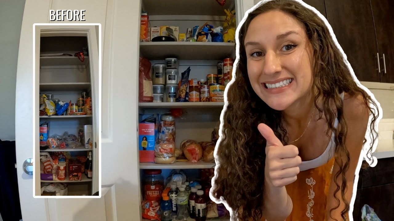 Pantry CLEAN OUT | Shaelyn - YouTube