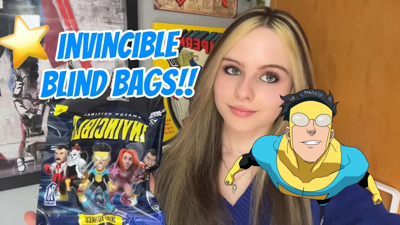 OPENING INVINCIBLE BLIND BAGS 🦸🎬 - YouTube