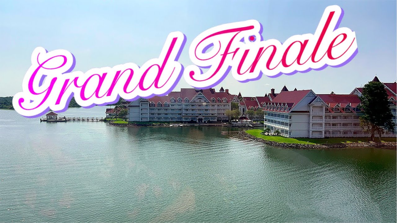 Farewell to the Disney Fantasy, Epcot & Grand Floridian - YouTube