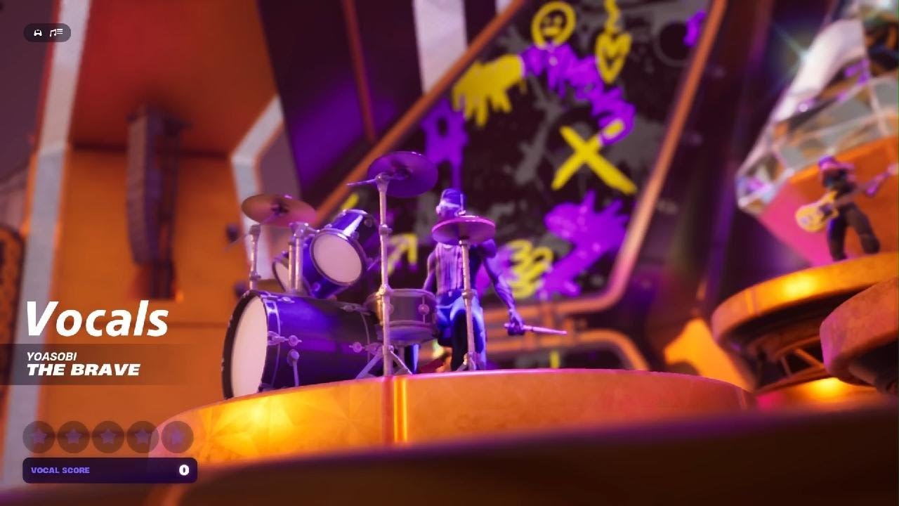 The Brave - Yoasobi | Vocals | Expert | 100% Flawless FC [Fortnite ...