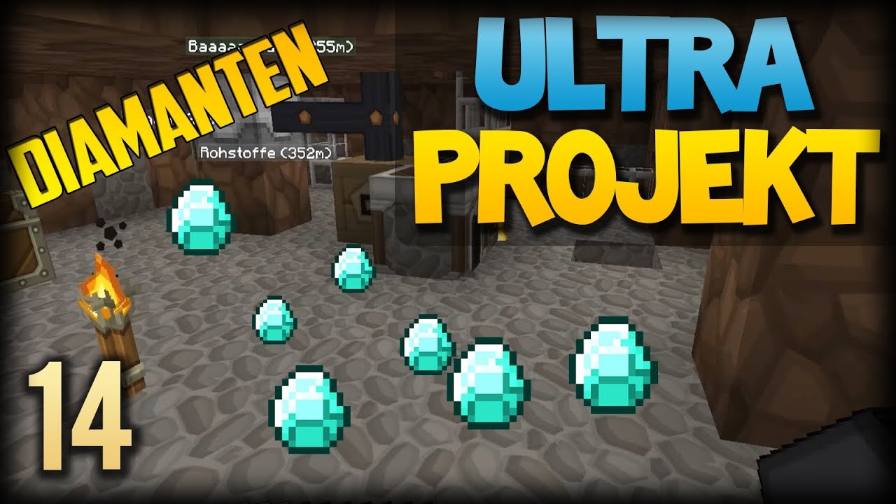 DIAMANTEN einfach HERSTELLEN - Minecraft ULTRA PROJEKT #014 [FTB ...