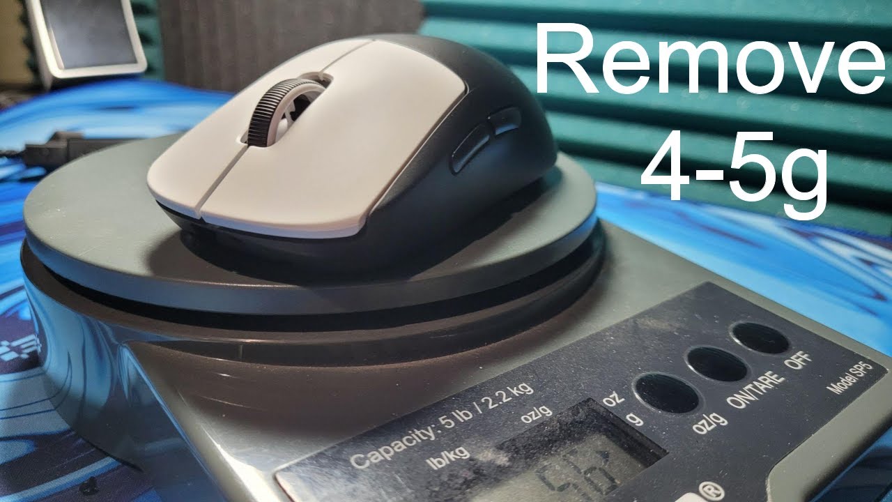 56g G Pro X Superlight Mod! (very simple) - YouTube