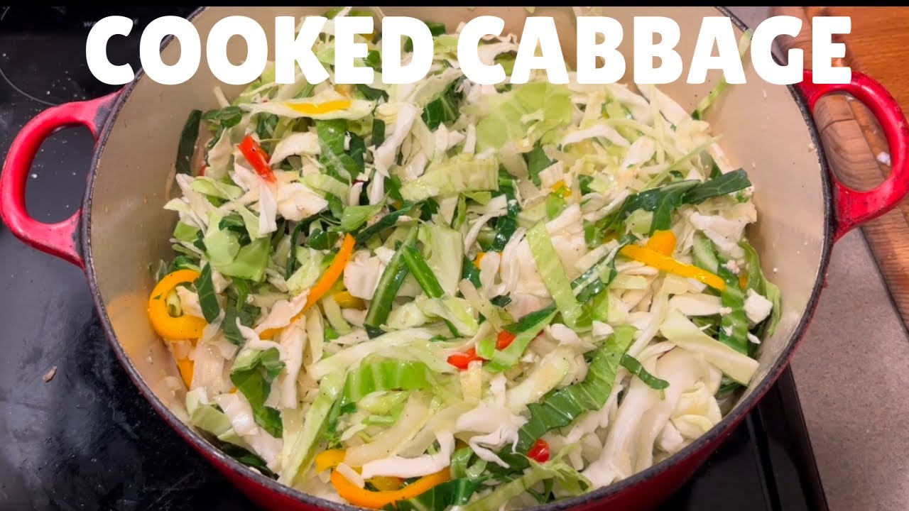Cooked Cabbage Recipe! - YouTube