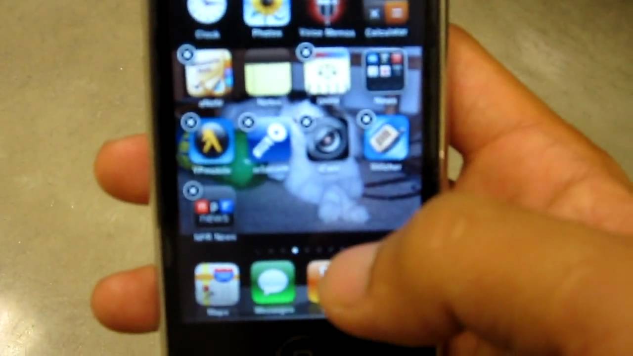 My Preview Of iPhone OS 4.0 - YouTube