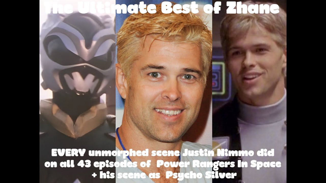 The Ultimate Best of Zhane EVERY unmorphed scene Justin Nimmo did on ...