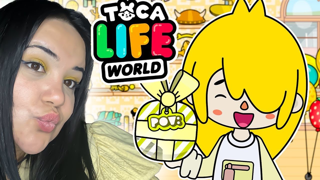 HER ŞEY SARI! (KEDİ BAHÇESİ YAPTIM) - Toca Life World #tocalifeworld ...