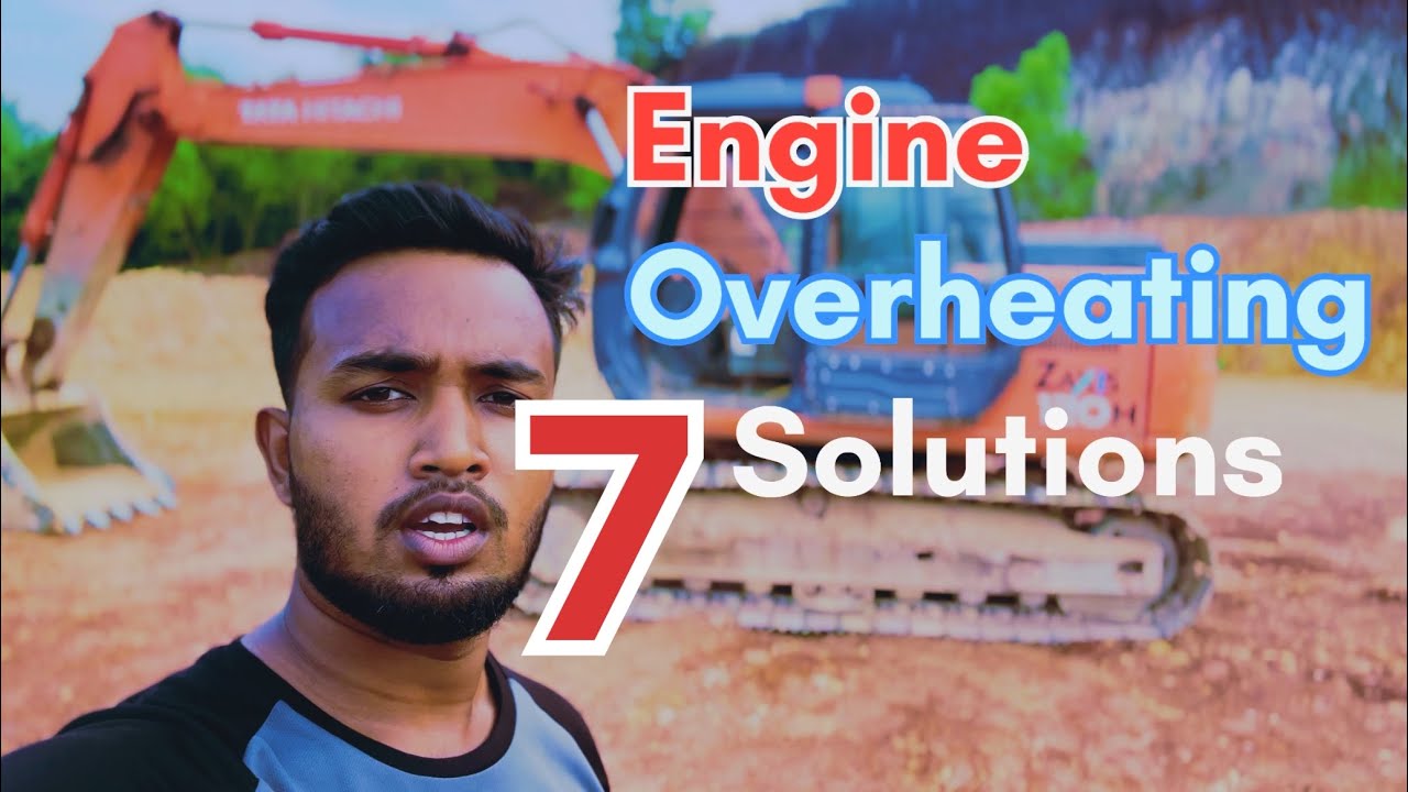 Excavator Engine Overheating 7 Solutions | Tata hitachi zaxis 120 ...