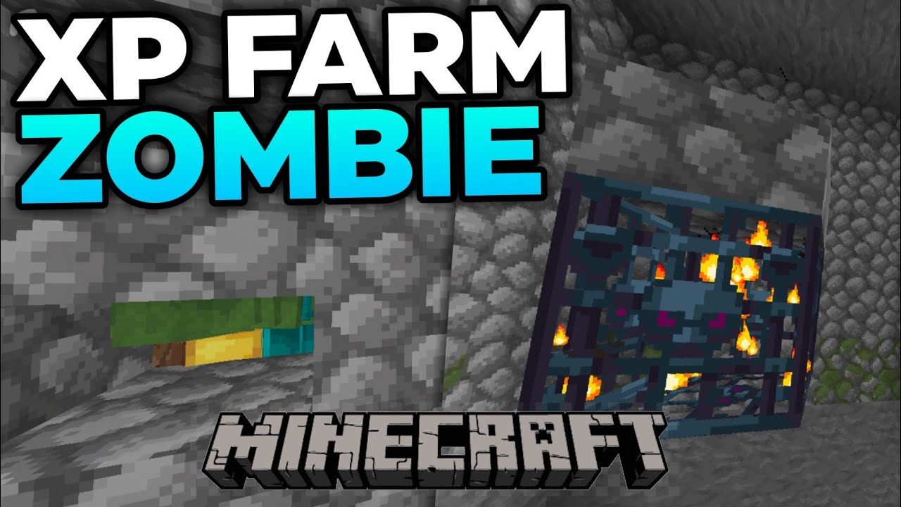 Cara membuat Xp Farm Zombie yang unik & gampang!! - Build Minecraft ...