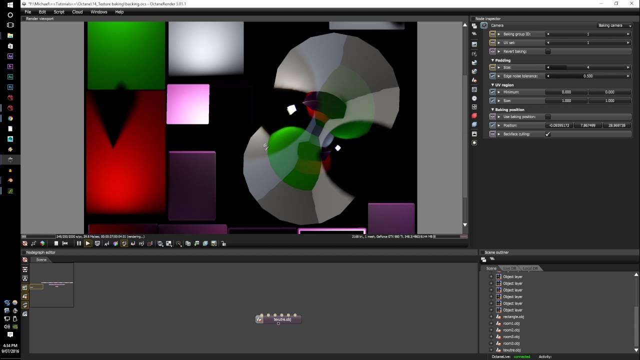 Octane Render Tutorial Series v3: Texture Baking - 42 - YouTube