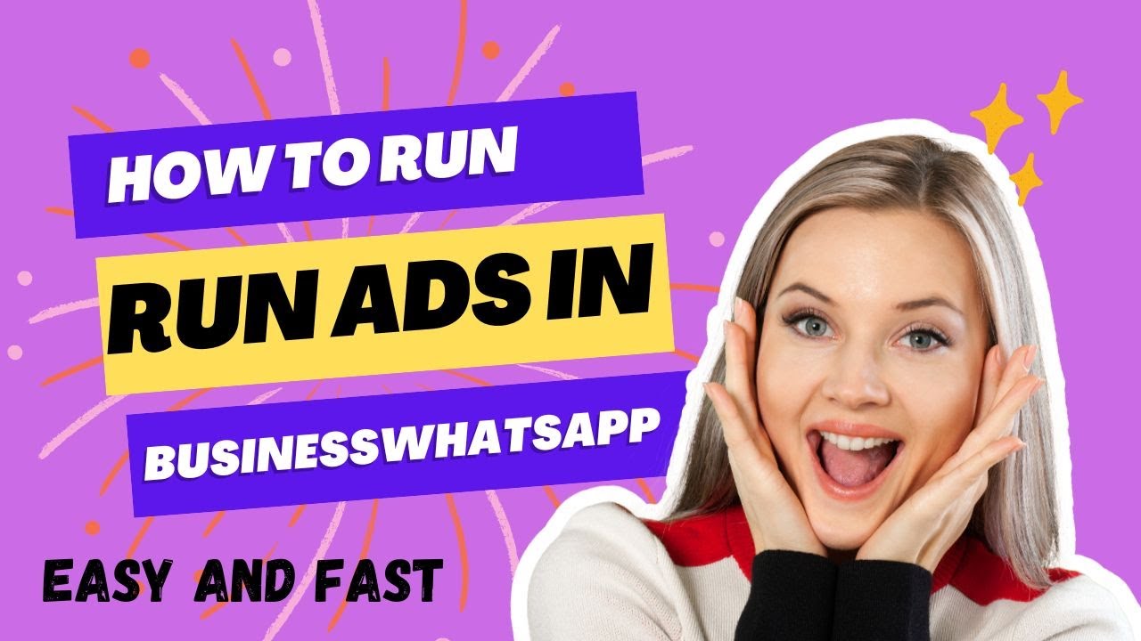 HOW TO RUN ADS IN BUSINESS WHATS APP | EASY AND FAST #smartsampadhana # ...