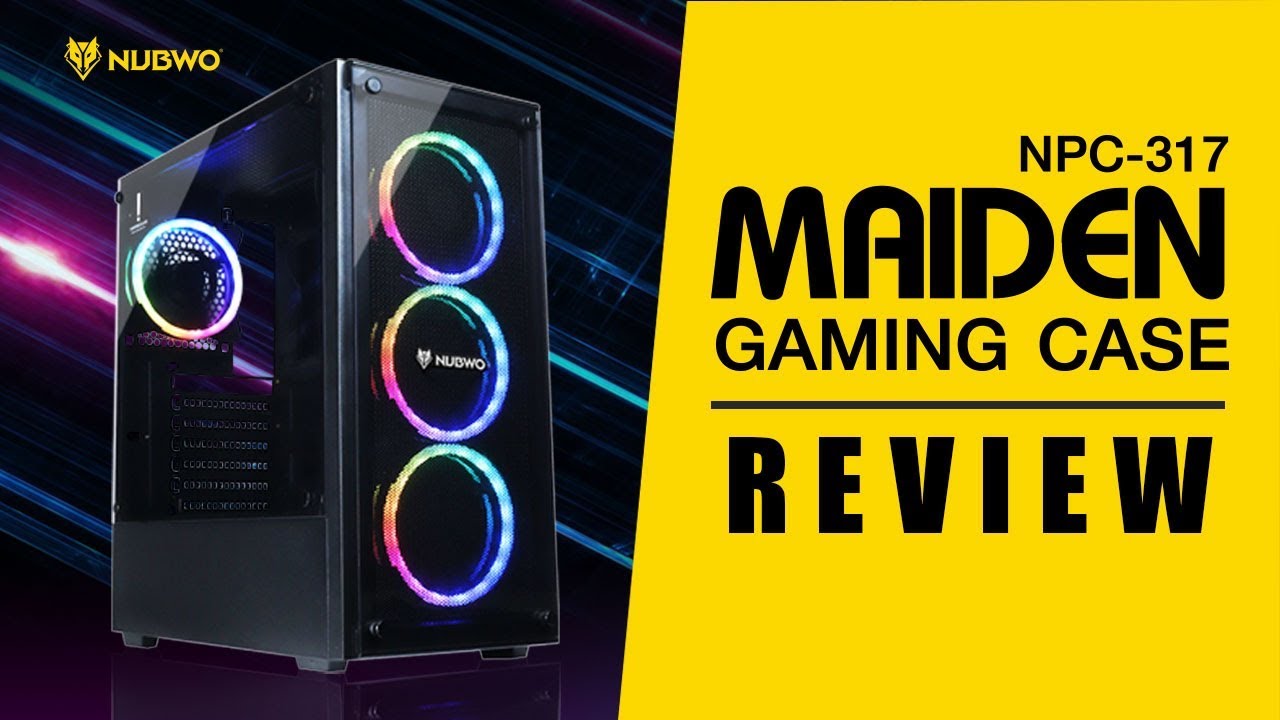 เคสดีราคาไม่แพงมีอยู่จริง ! [REVIEW] NUBWO MAIDEN NPC-317 - YouTube