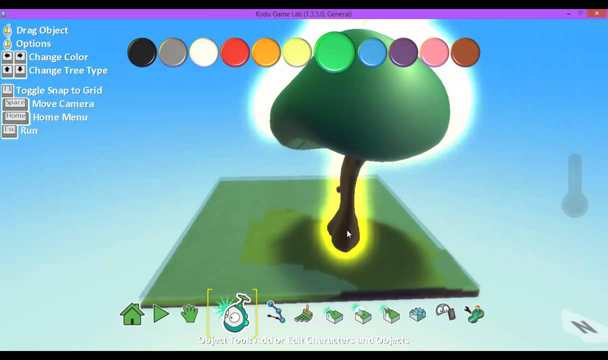 Kodu Tutorial 6: Adding/Placing Objects - YouTube