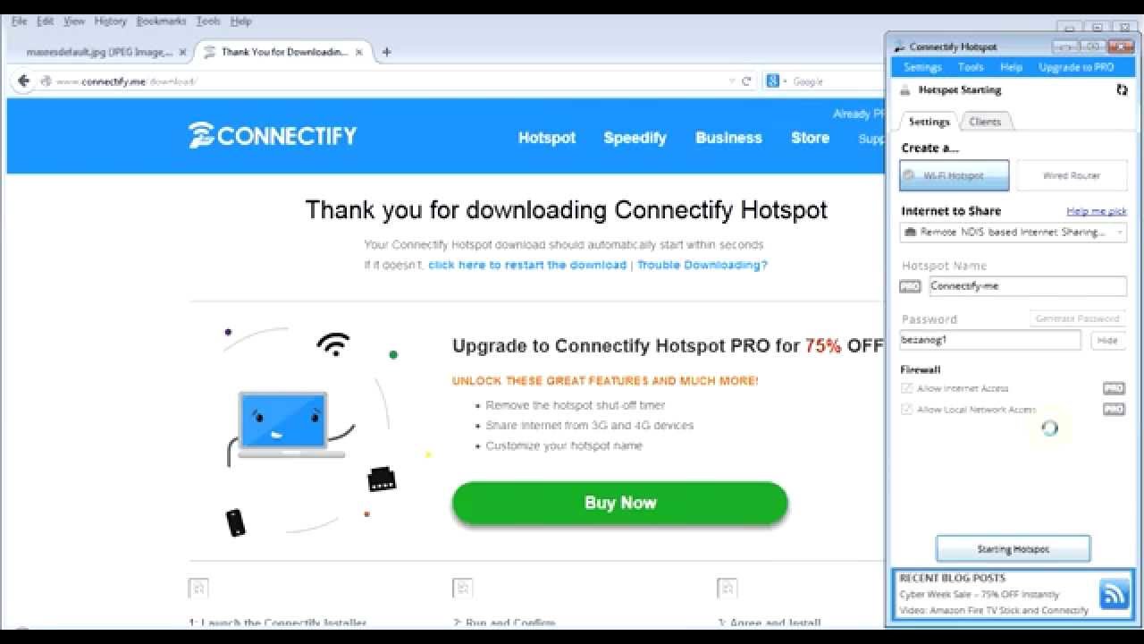 HOW TO SHARE YOUR COMPUTER INTERNET CONNECTION - YouTube