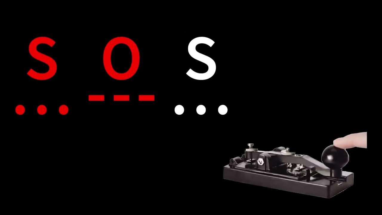 SOS in Morse Code: From Slow to Fast with Light Signals! - YouTube