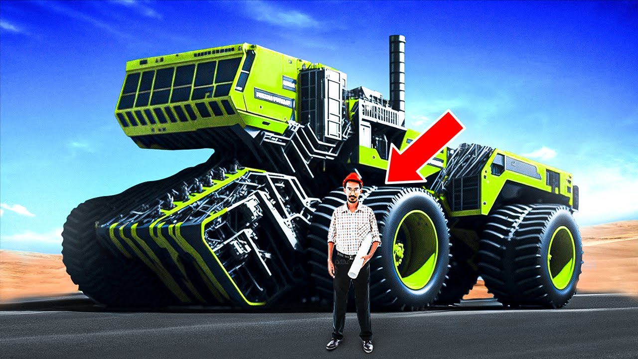 7 INSANE most powerful GIANT MACHINES! - YouTube