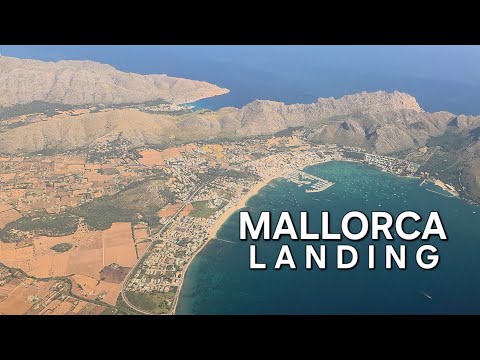 MALLORCA LANDING 2026 4K ✈️ 