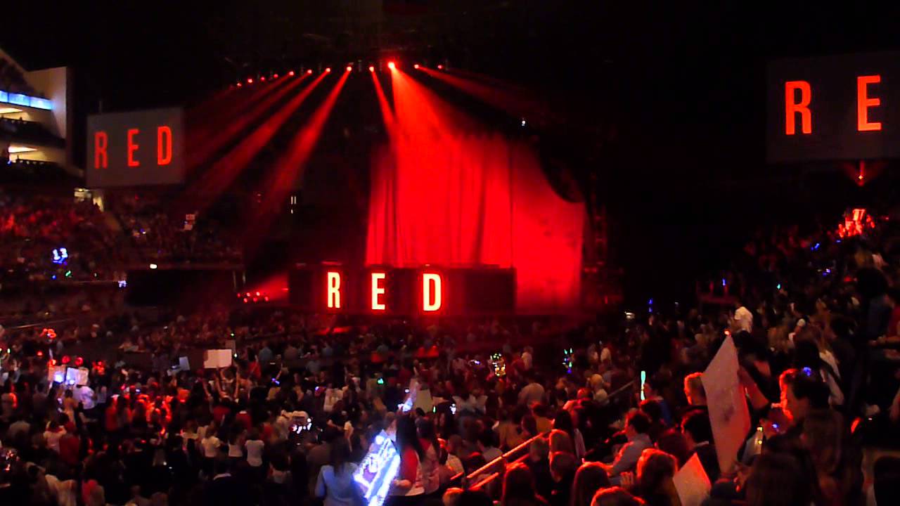 London O2 Arena View Lower Tier Block 110 (Taylor Swift) 10th feb 2014 ...