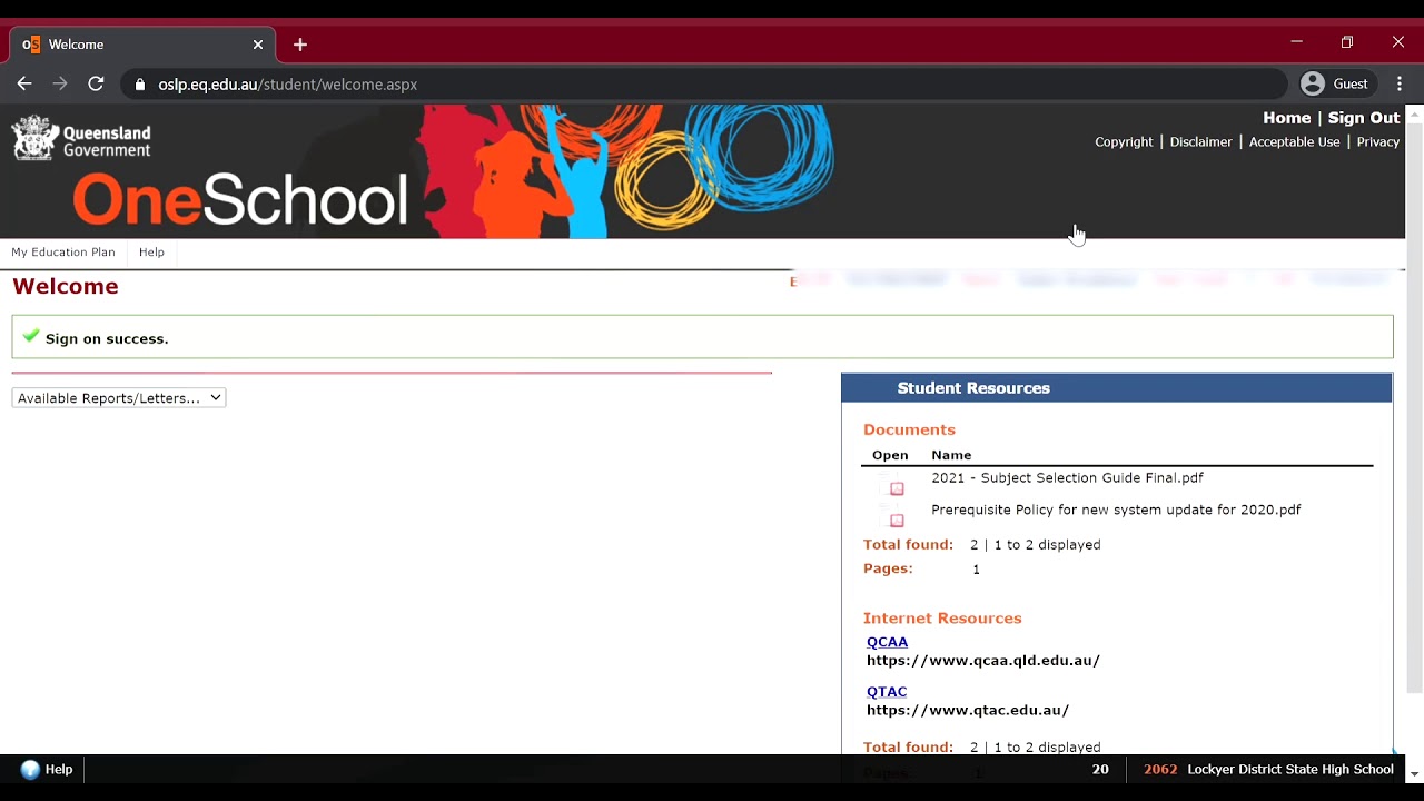 How To - Access your timetable on OneSchool - YouTube