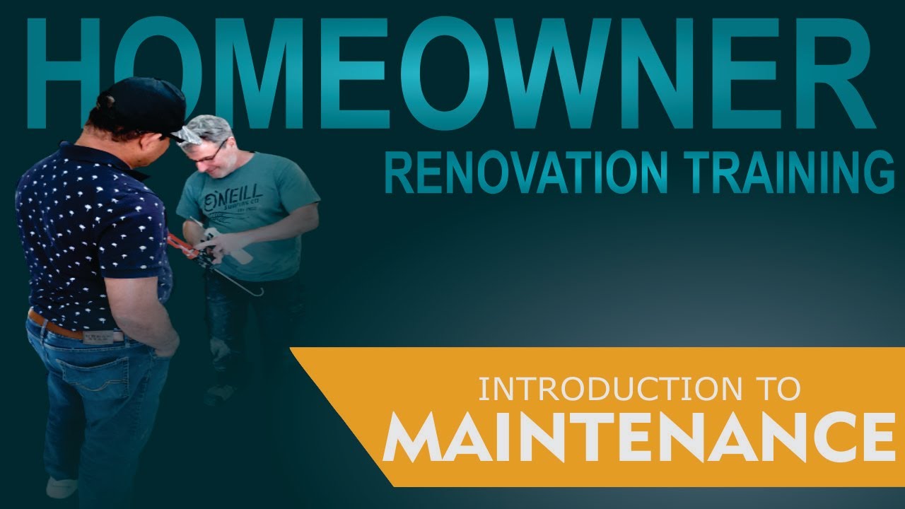 Hands On Renovation Courses - Home Maintenance - YouTube