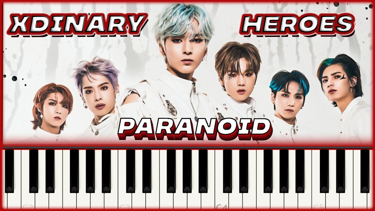 "Paranoid" - Xdinary Heroes | Piano Tutorial & Sheet Music - YouTube